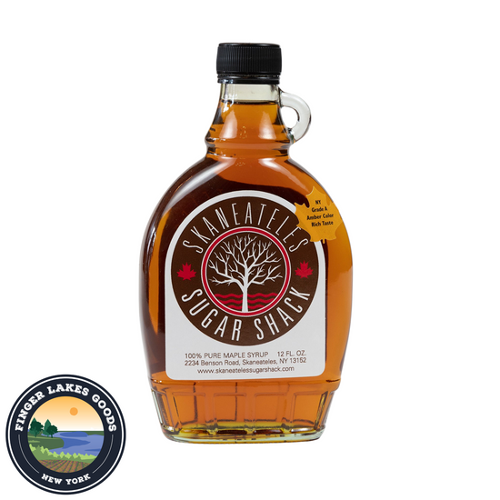 Skaneateles Sugar Shack 100% Pure Maple Syrup (12 Fl Oz) – Finger Lakes ...