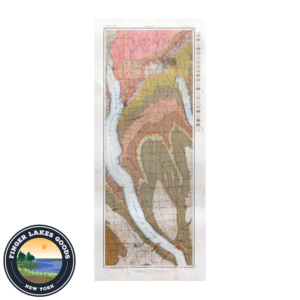 Geological Maps of the Finger Lakes – Finger Lakes Goods