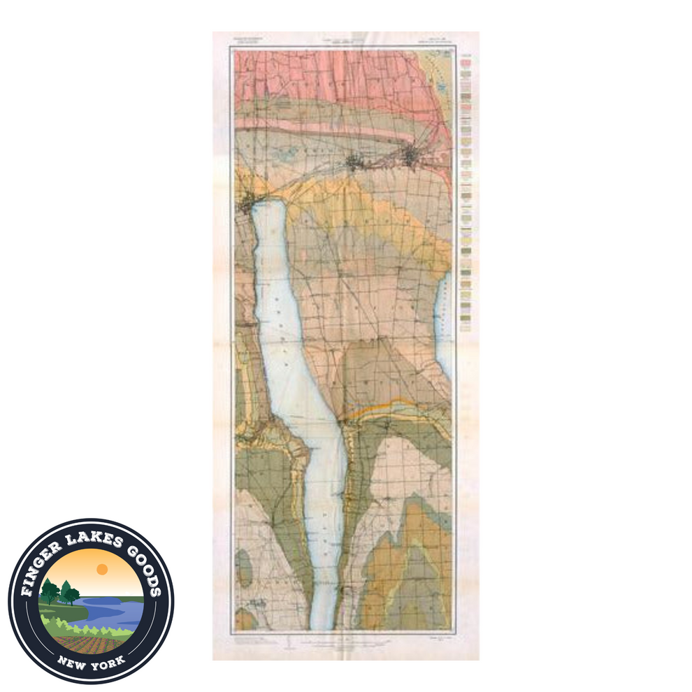 Geological Maps of the Finger Lakes – Finger Lakes Goods